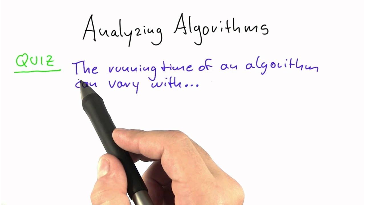 Analyzing Algorithms - Intro to Theoretical Computer Science - YouTube