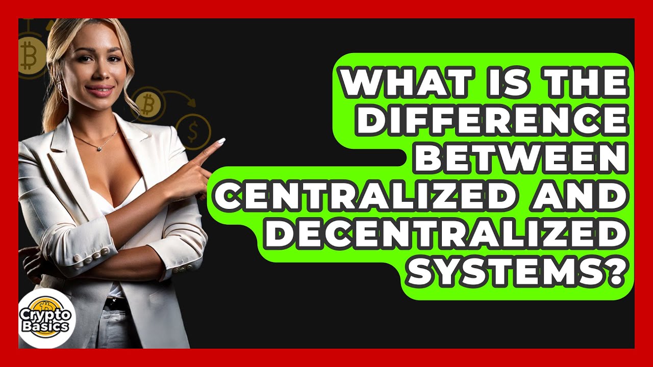 What Is The Difference Between Centralized And Decentralized Systems ...