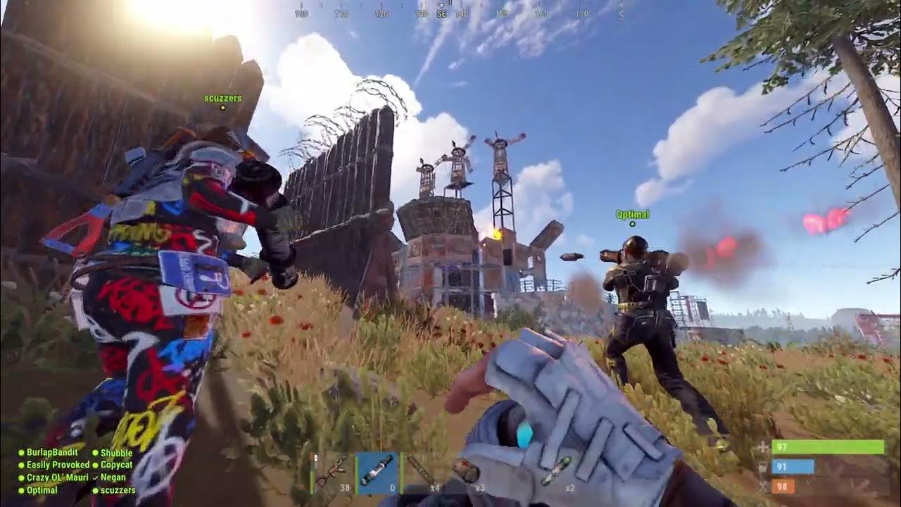 The Grass Snakes Standard | RUST RAID - YouTube