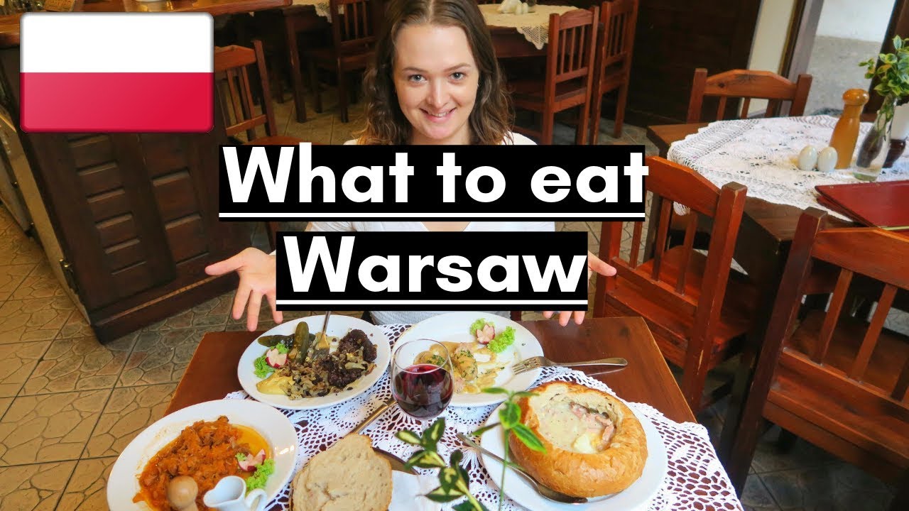 WHERE TO EAT IN WARSAW | POLISH FOOD - YouTube