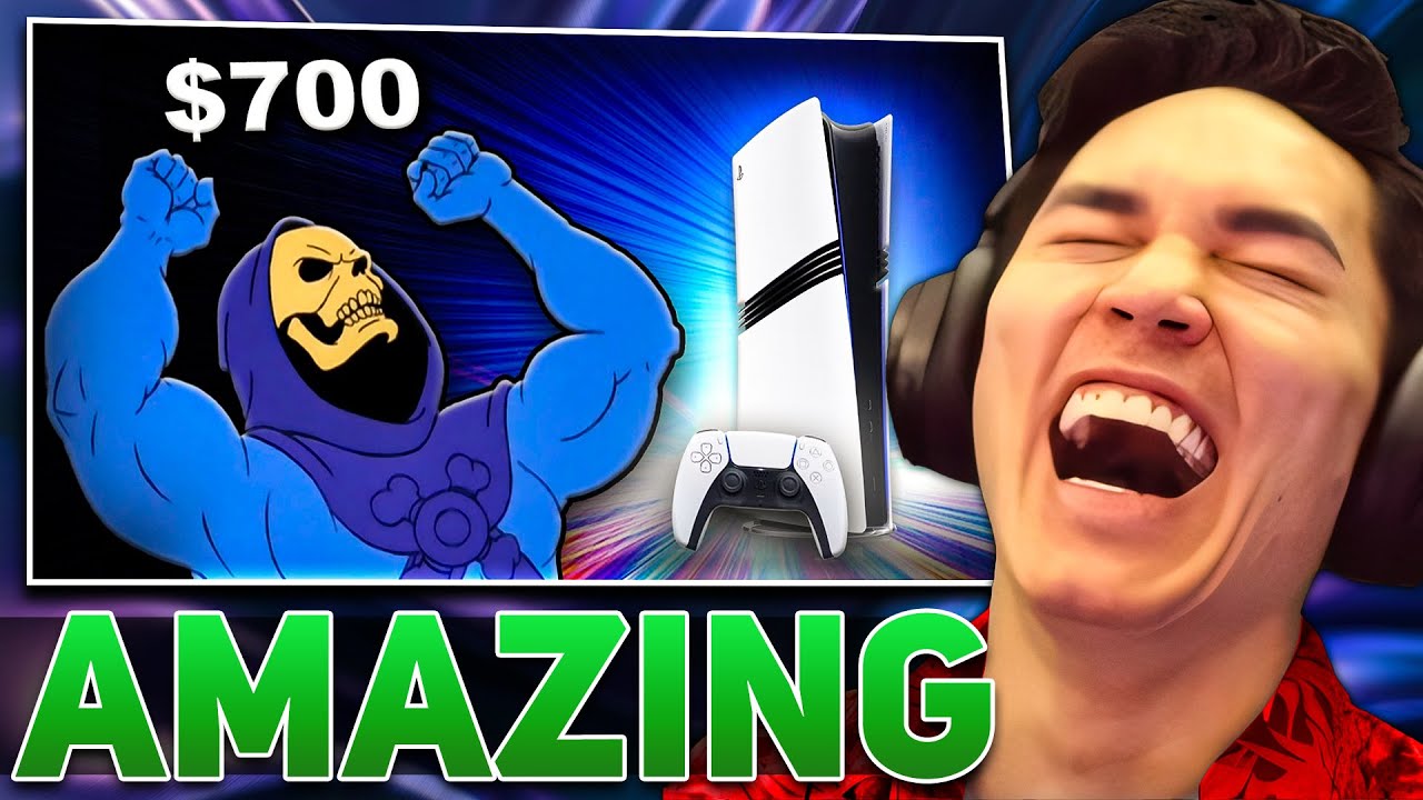 "Skeletor Reveals the PS5 Pro" | Aztecross Reacts - YouTube
