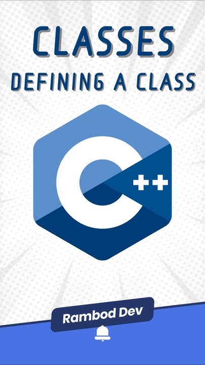 C++ Classes Defining a Class Byte Sized Lessons - YouTube