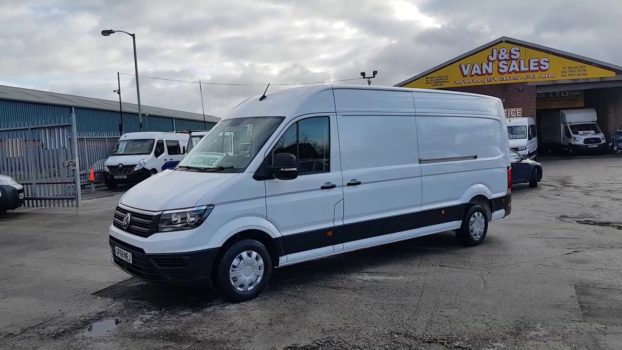 Vw crafter lwb 2018 68 reg low mls euro 6 - YouTube