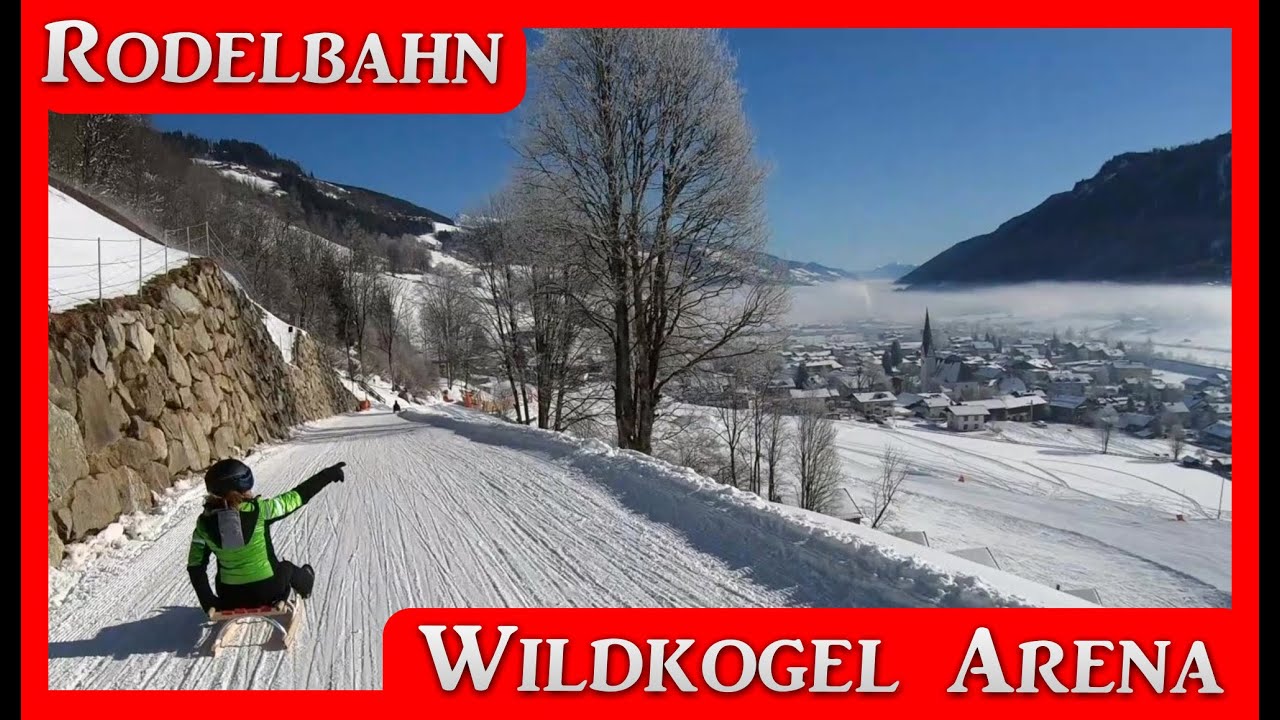 Wildkogel Arena Rodelbahn Neukirchen Bramberg - YouTube