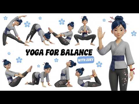 Balance Yoga for Kids with Zoey | Yoga For Flexibility | Exercise For Kids | Yoga For Health