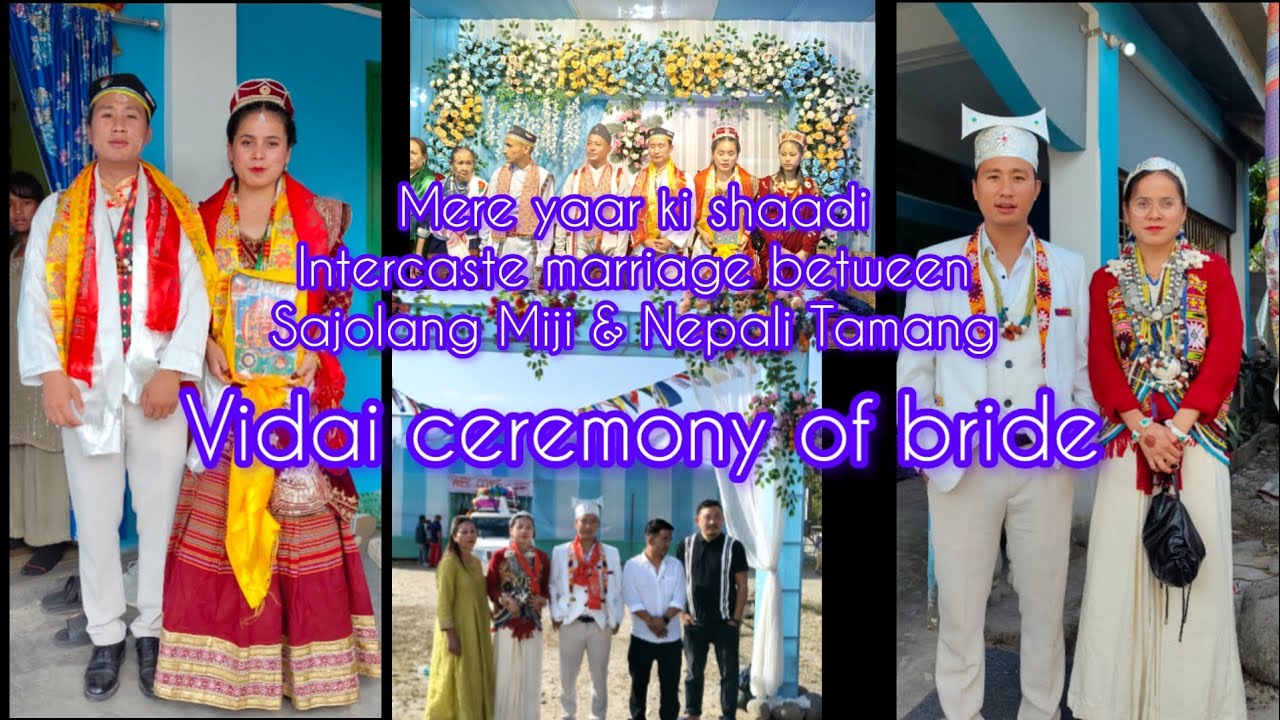 Vidai ceremony of groom |Sajolang Miji Wed Nepali Tamang| - YouTube