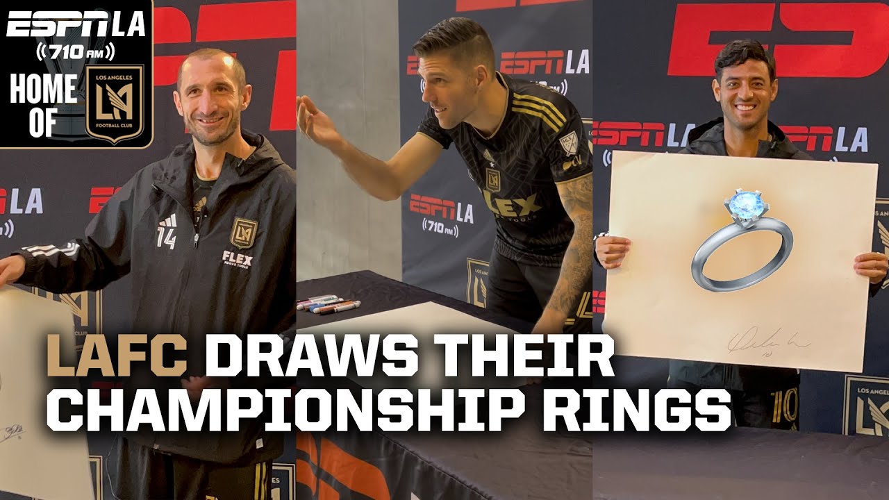 @LAFC Draws Their MLS Cup Championship Rings - YouTube