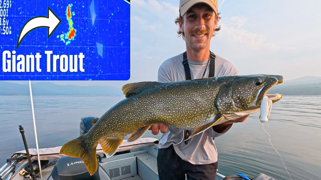 How to Catch BIG Lake Trout using this Technique - Tips and Tricks ...