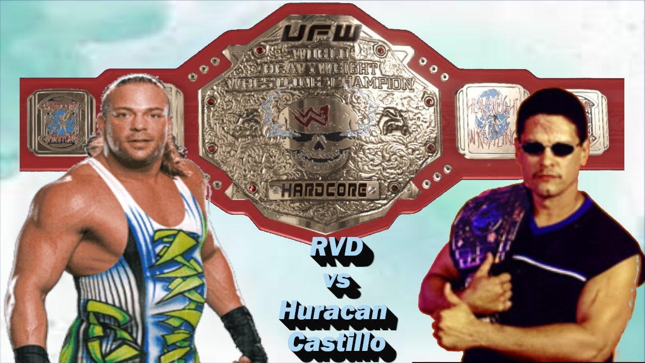 UFW - Huracan Castillo vs RVD - Hardcore Championship #wwe2k24 #wwc ...
