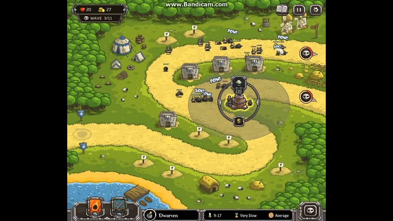 let`s play Kingdom Rush ep3: de Orcs aaaarg!!!! - YouTube