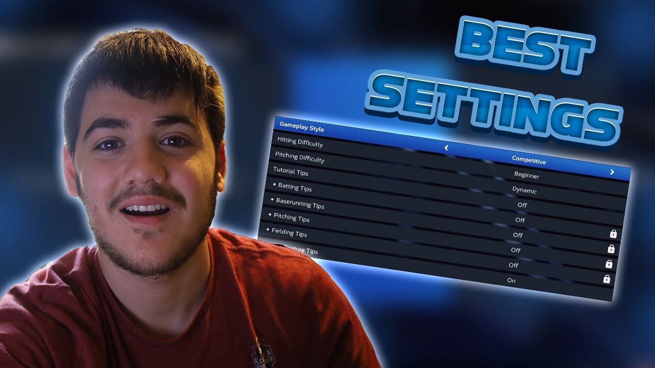 My Settings For MLB The Show 23 (Best PCI) - YouTube