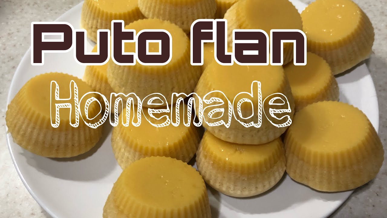 Puto flan homemade - YouTube