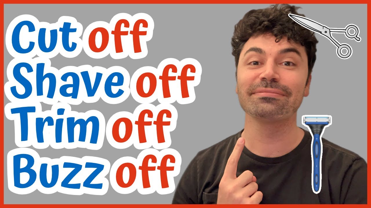 Must-know Haircut Vocabulary! - Phrasal Verb Logic - YouTube