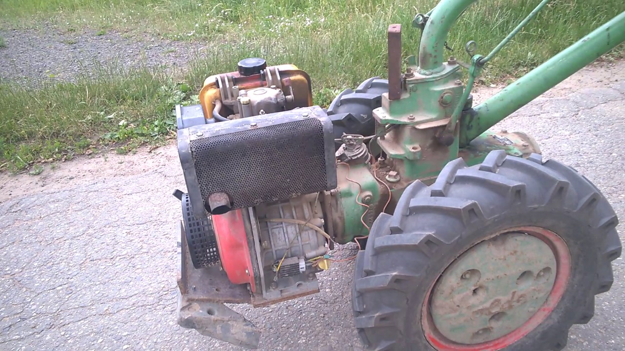 Holder E6 mit Yanmar L70AE Diesel Clone - YouTube