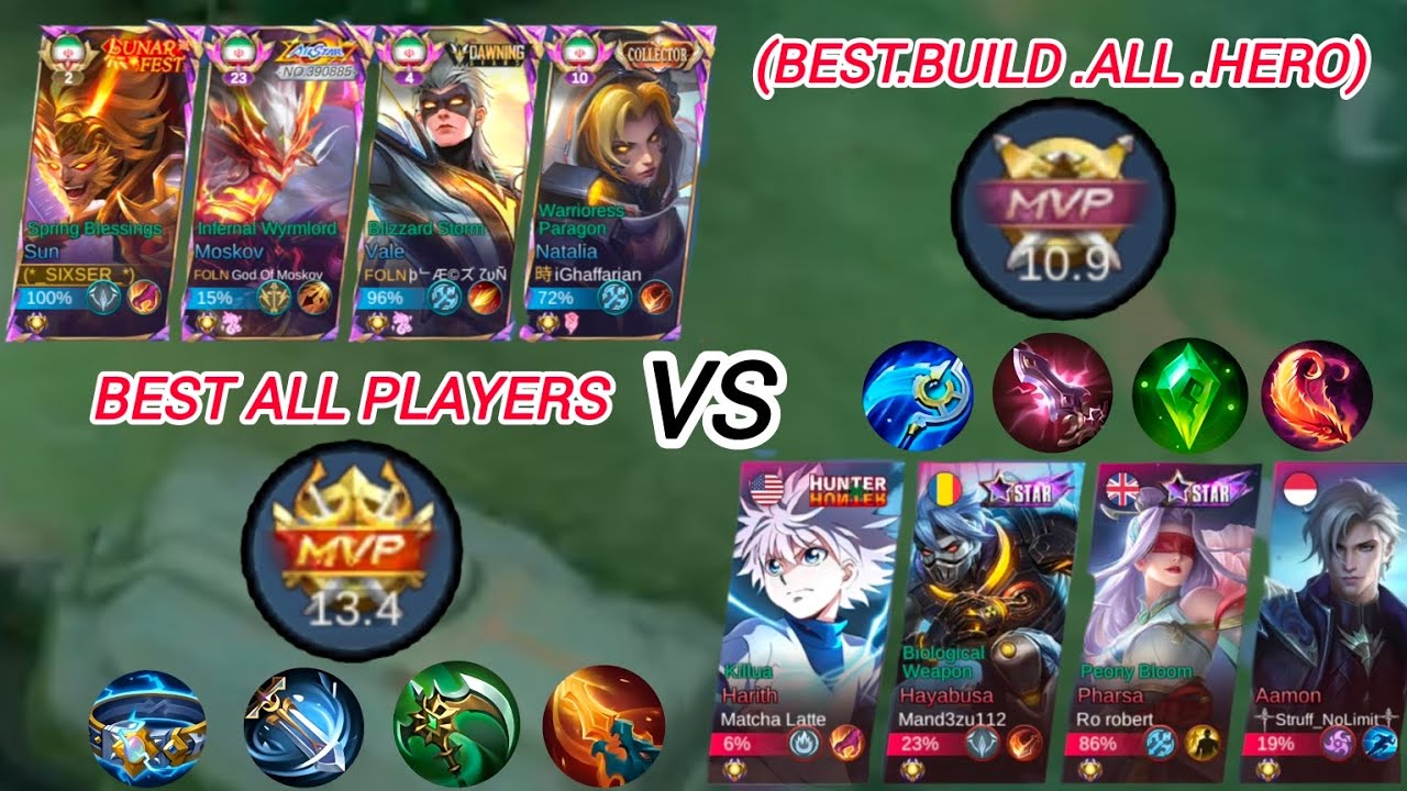 best gameplay mobile legends sun jungle best build mlbb (one shot build ...