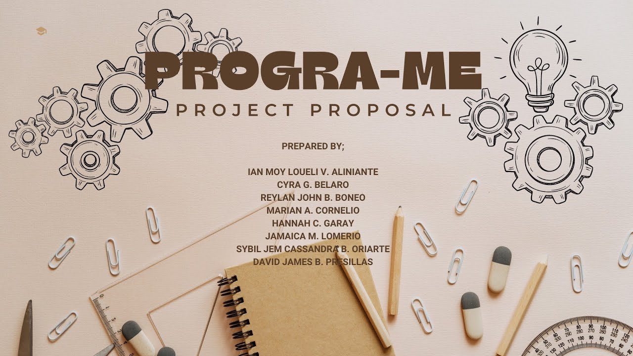 Progra-ME Project Proposal (CFP Project, BS Mechanical Engineering 2A ...