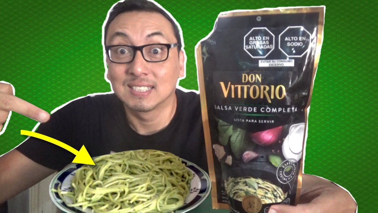 COMO PREPARAR TALLARIN VERDE "DON VICTORIO" - 3 PASOS - YouTube