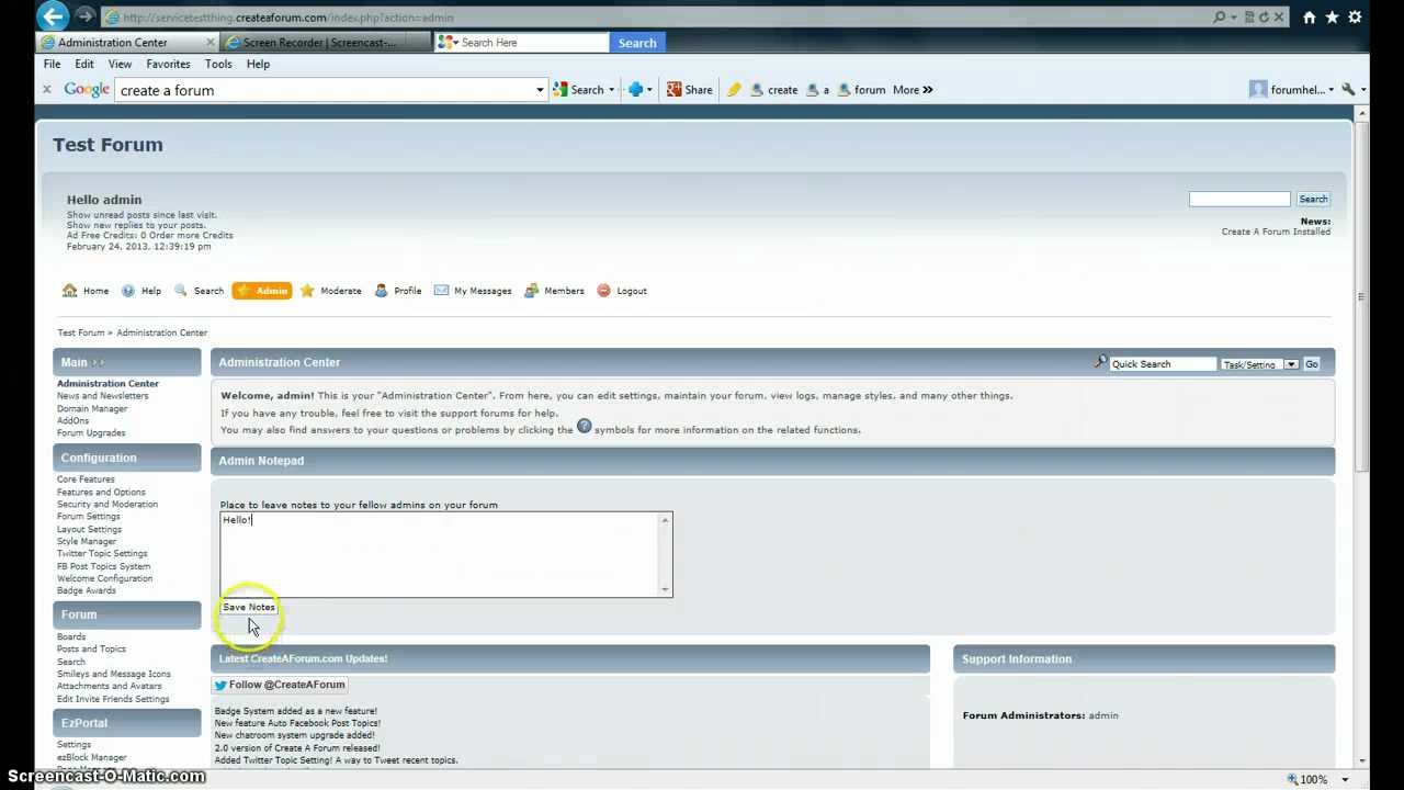 Forum Tutorial: Creating Your Forum - YouTube