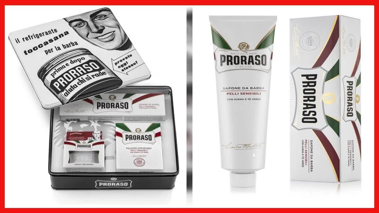 Great product - Proraso Vintage Toccasana Tin Gift Set, 5.2 Oz - YouTube