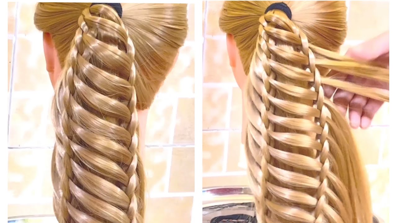 Trendy Pony Hairstyle For College Girls/ choti kaise banaye, hairstyle ...