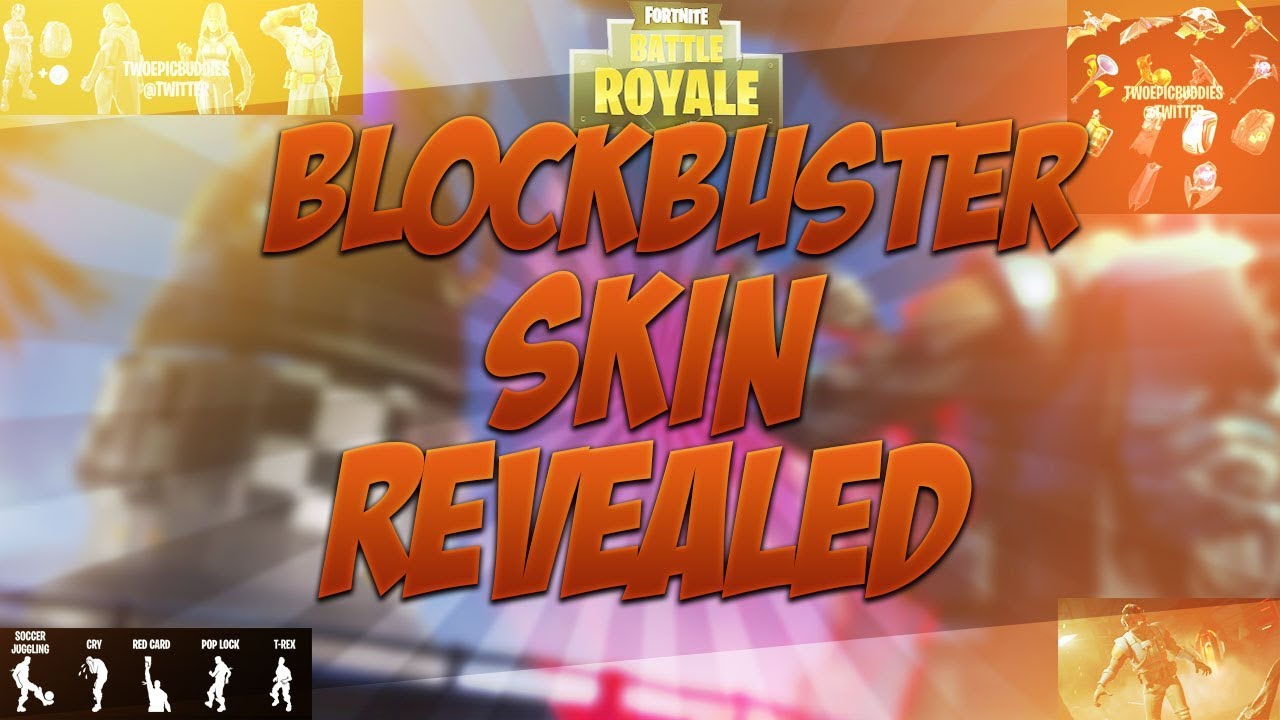 Fortnite New BlockBuster Skin REVELED, New Skins, New Emotes, And More ...