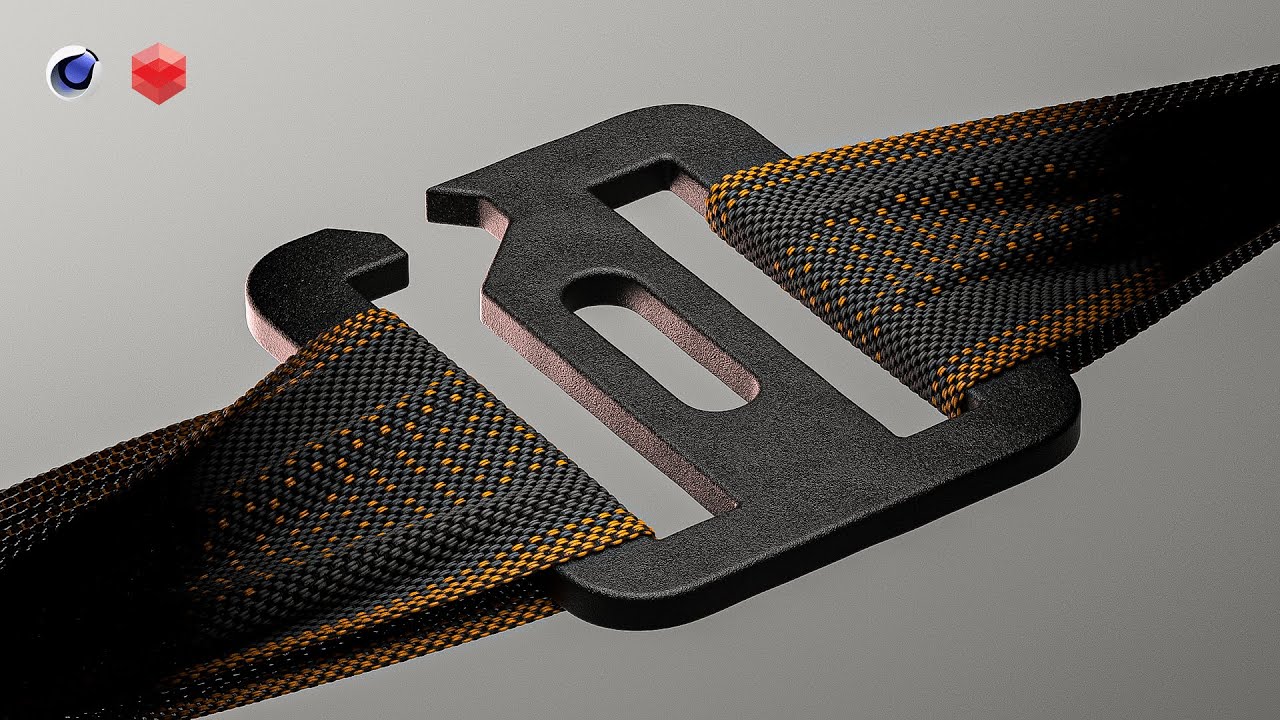 Redshift Fabric & Buckle Tutorial — Cinema 4D (Redshift) - YouTube