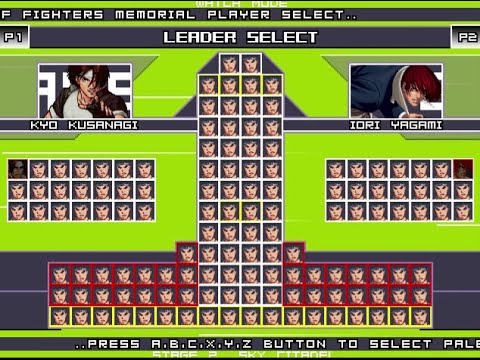 [ GAME MUGEN ] SCREENPACK KOF MEMORIAL SP Nostalgic - YouTube