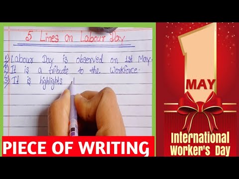 5 Lines on International Labour Day in English for Students and ...