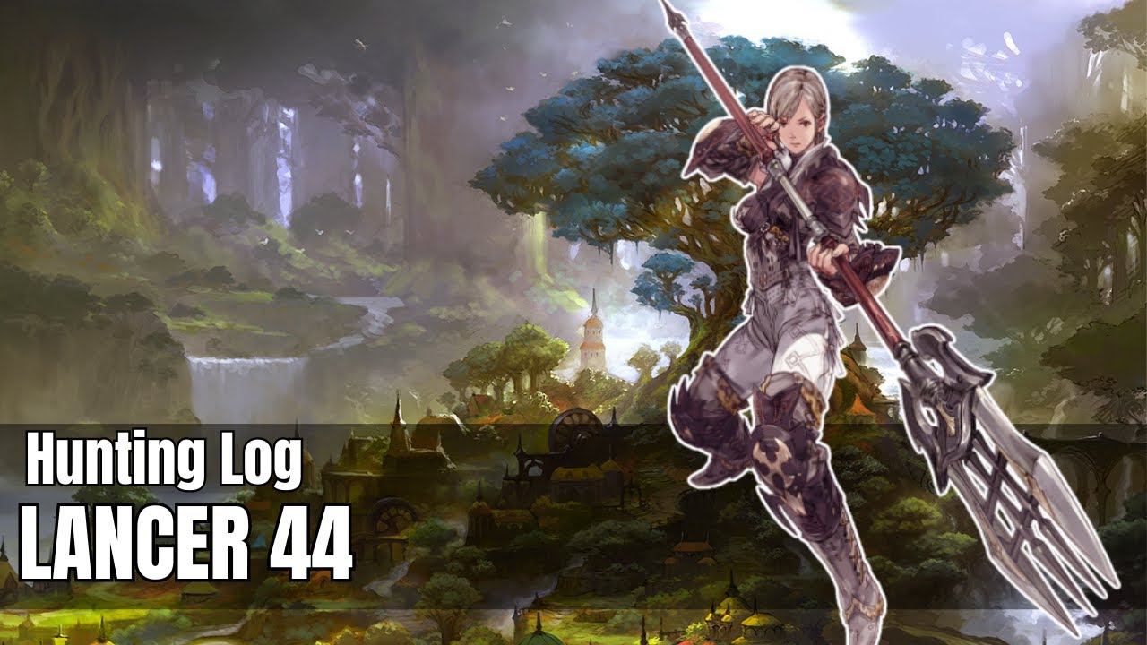 Final Fantasy XIV | A Realm Reborn | Hunting Log - Lancer 44 - YouTube