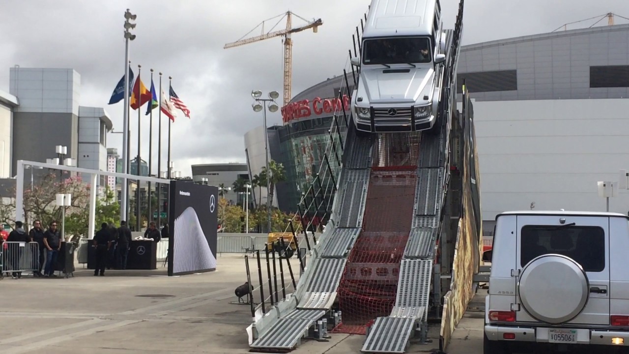 Mercedes G550 Roller Coaster - YouTube