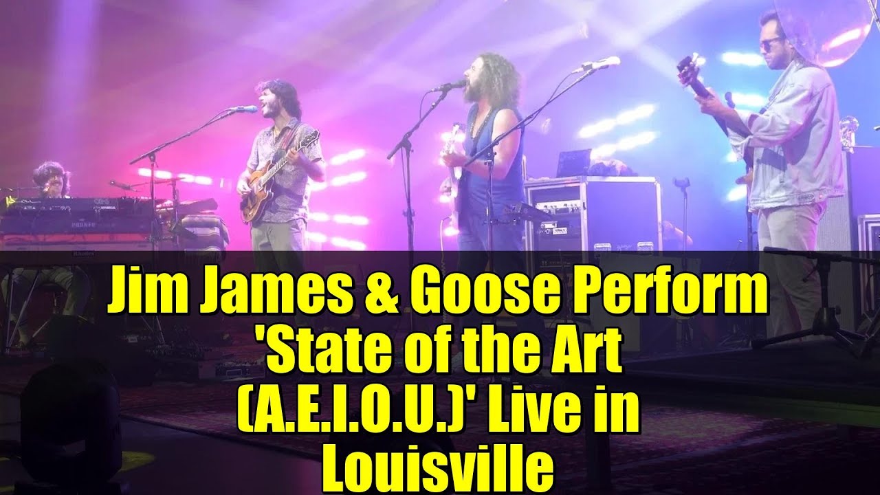 Jim James & Goose Perform 'State of the Art (A.E.I.O.U.)' Live in ...