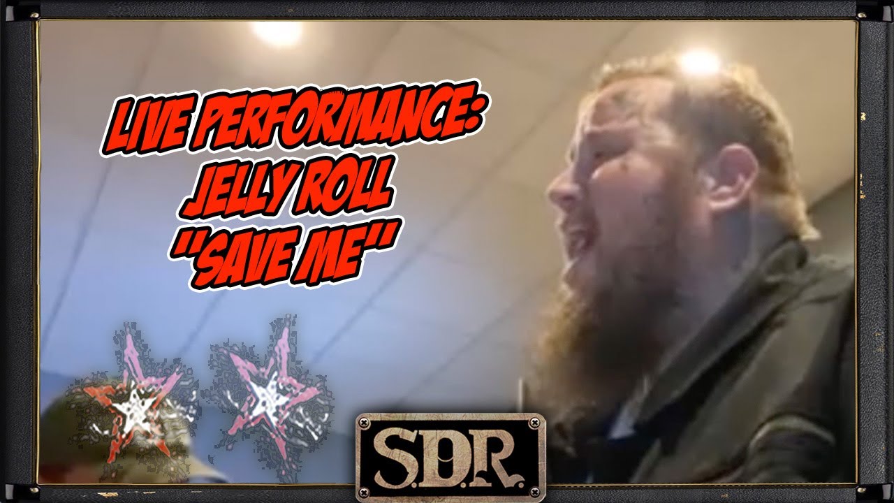 Jelly Roll performs "Save Me" live on the SDR show - YouTube Music