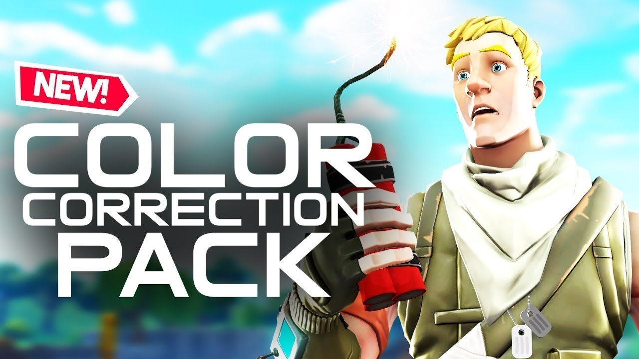 Color Corrections And Adjustments!! Fortnite Tutorial - YouTube