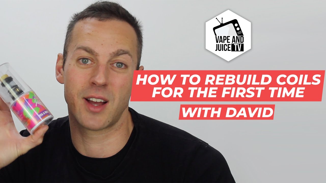 How to rebuild coils for the first time | By a genuine Vape Company CEO ...