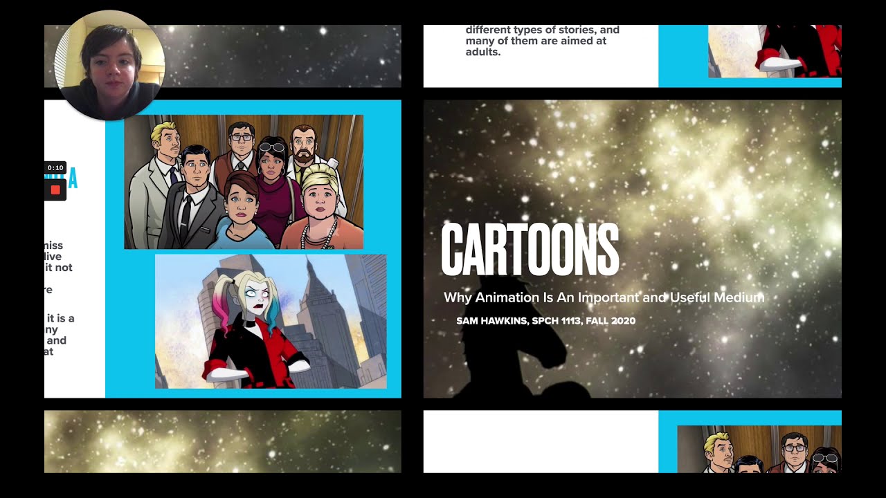 SAU Persuasive Speech | Cartoons: Why Animation is an Important and ...