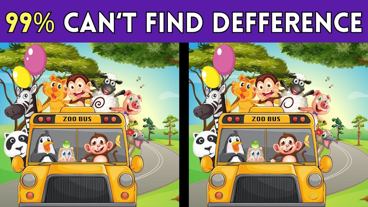 Spot The Difference : Only Genius Can Do | [ Find The Difference #6 ...