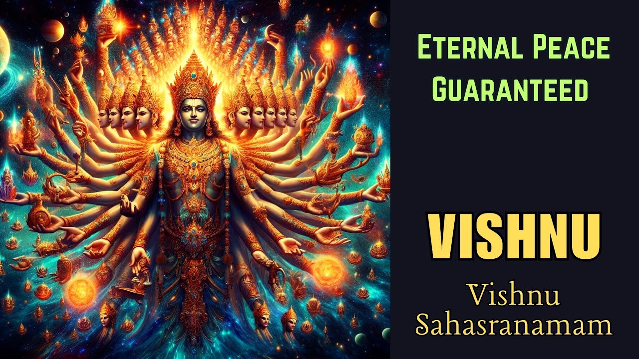 Vishnu Sahasranamam | Vishnu Stotram | Spiritual Mantra | Meditation ...