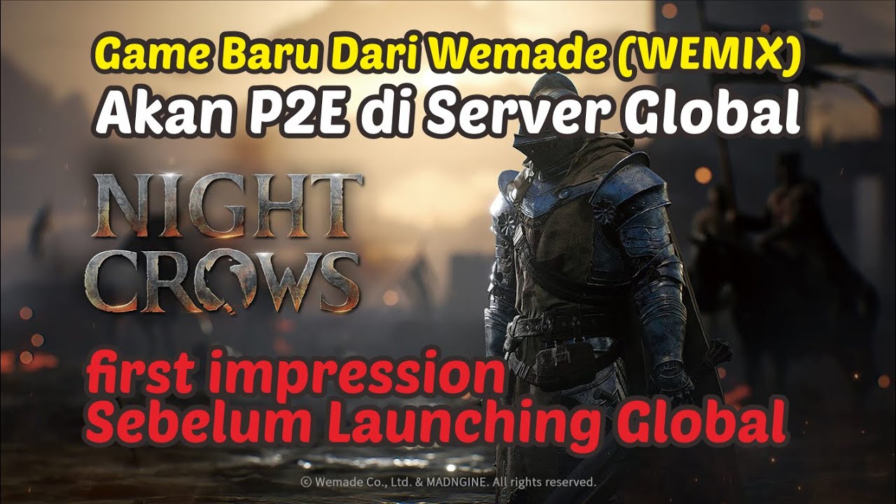 First Impression Night Crows Game Baru Dari Wemade - YouTube