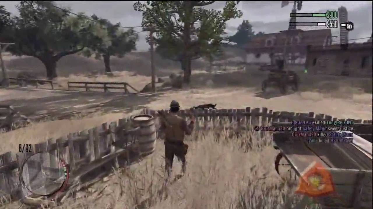 Red Dead Redemption Multiplayer Free for All Mode - YouTube