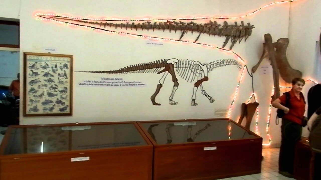 DinOsavan' (1) Le musée des dinosaures à Savannakhet (Laos 2012) - YouTube