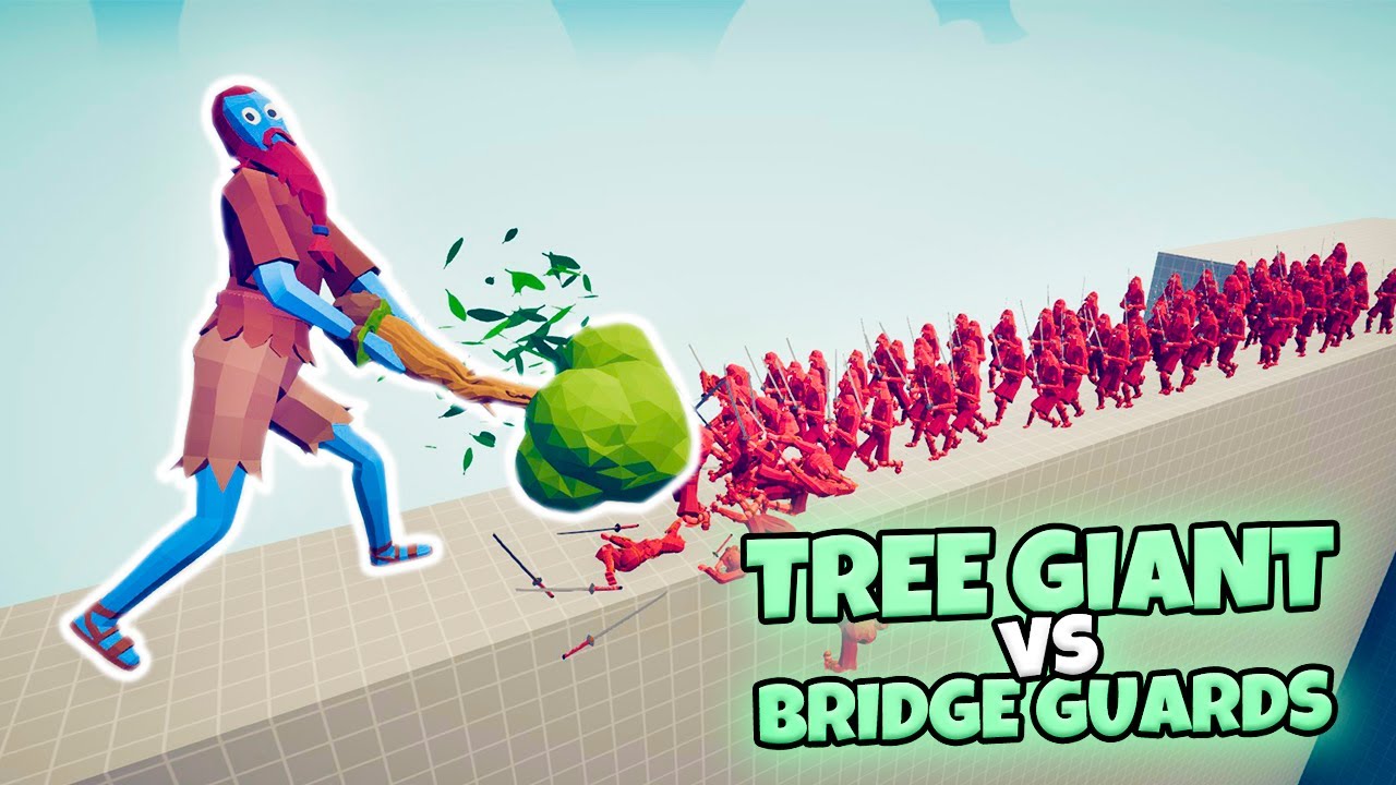 TREE GIANT VS BRIDGE GUARDS ON NEW MAP | TABS UPDATE GAMEPLAY - YouTube