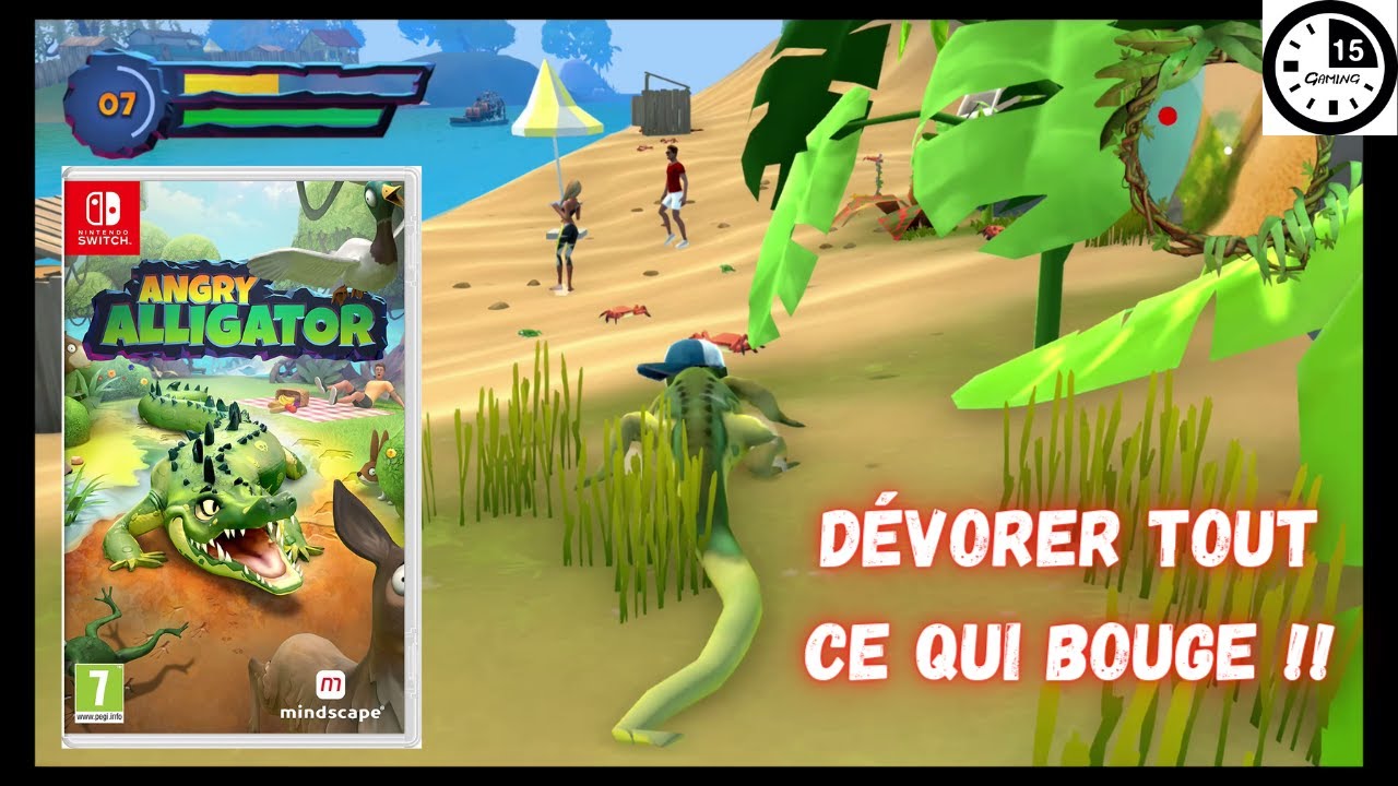 15 Minutes Gaming "Angry Alligator" sur Nintendo Switch - YouTube