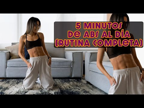 ABDOMINALES DE ENSUEÑO (5 Minutos al Día) | Ana Emilia VIDA