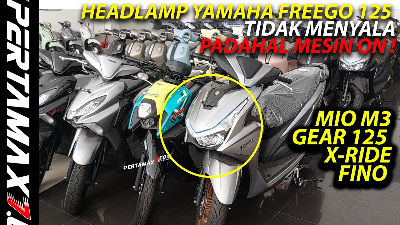 PENYEBAB Lampu Depan Headlamp Yamaha Freego Tidak Menyala Padahal Mesin ...