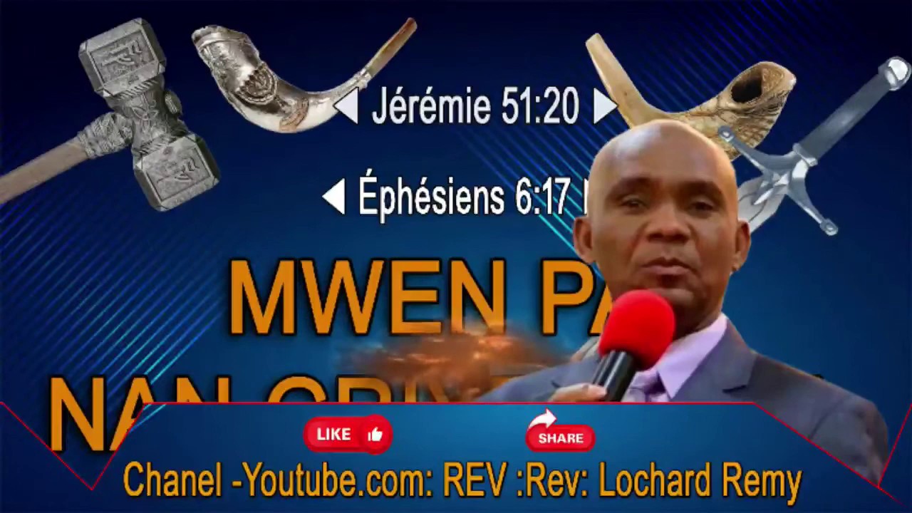 PASTEUR LOCHARD REMY EN DIRECT TELELAEL I MWEN PAP GRIYEN DAN l PRAN ...