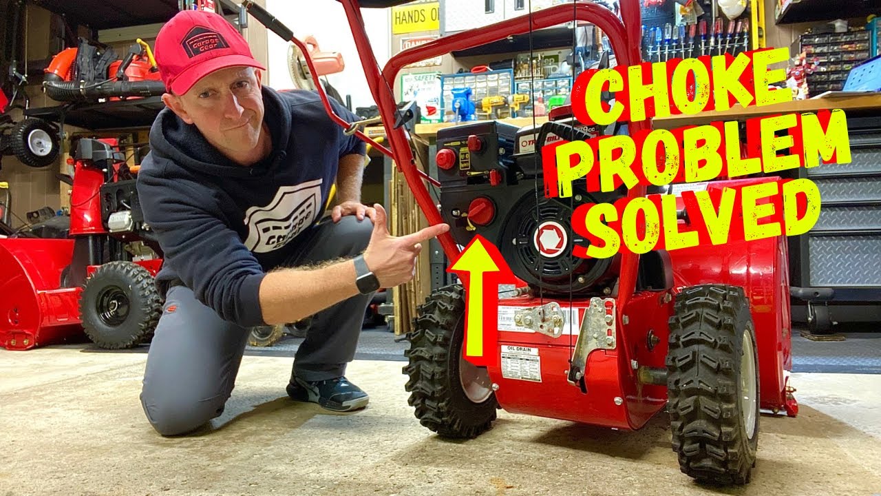 Snowblower ONLY RUNS ON CHOKE? Here’s the REAL FIX (And What Causes It ...