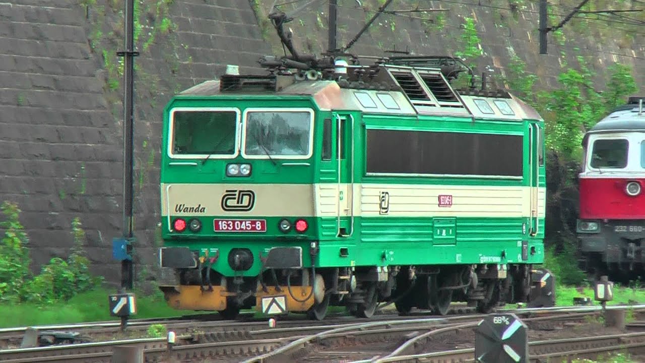 Czech locomotive. - YouTube