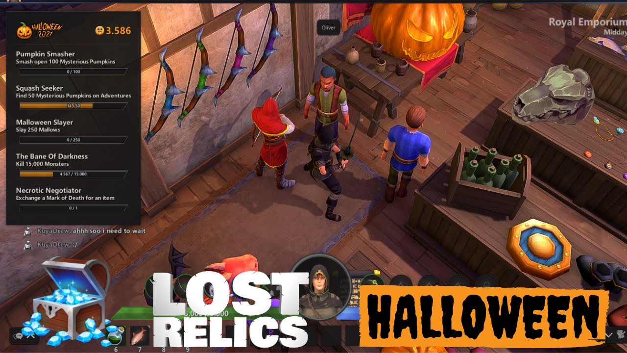LOST RELICS Halloween – (Crypto Game!) ENJIN #23 - YouTube