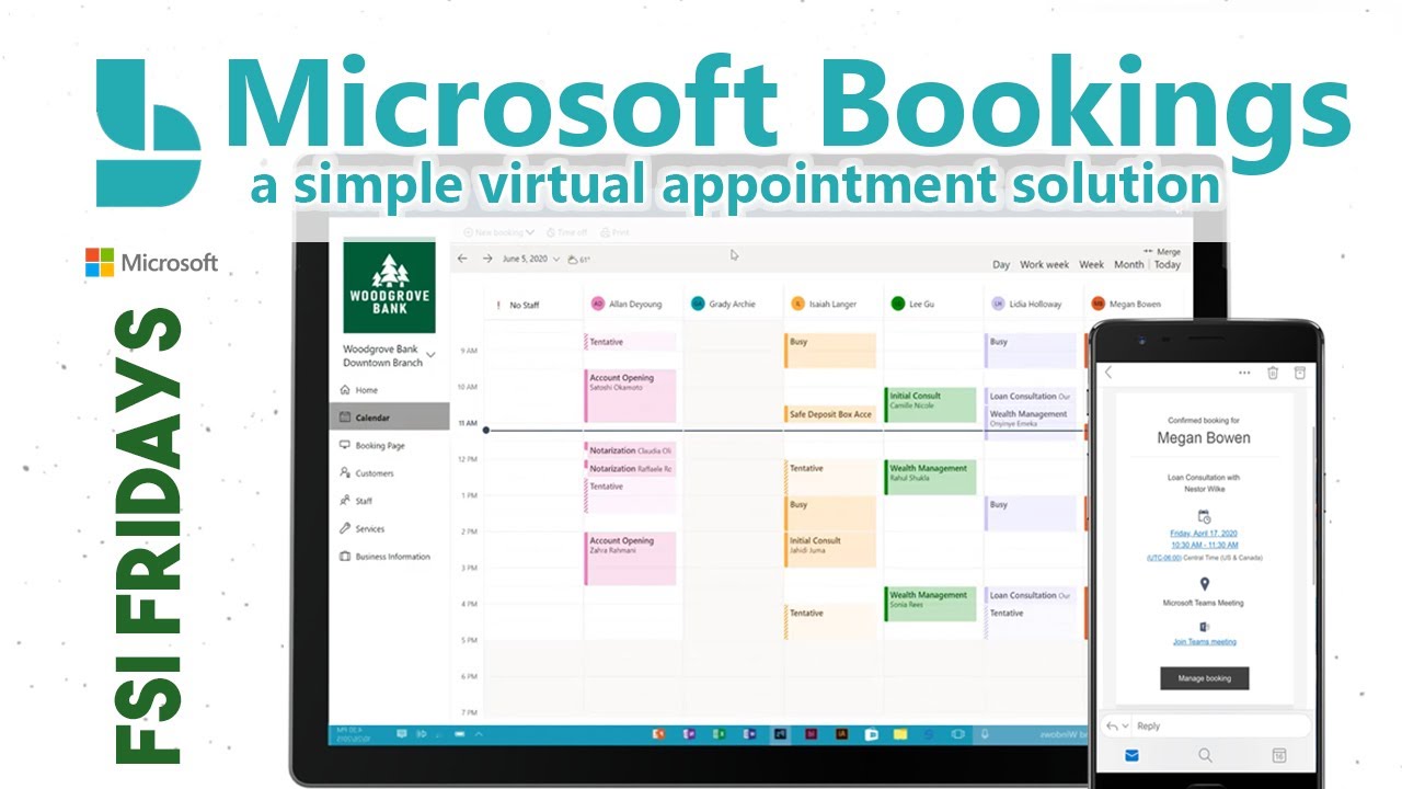 Microsoft Bookings: FSI Fridays #1 - YouTube
