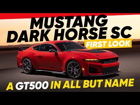 2026 Ford Mustang Dark Horse SC First Look: A Shelby GT500 in All but Name
